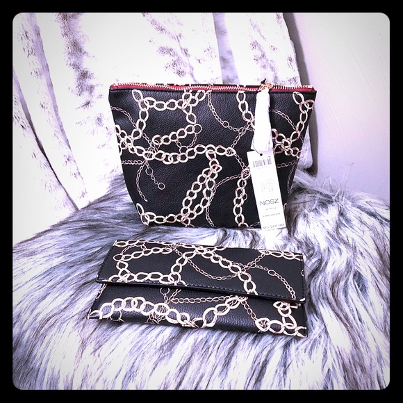 Chico's | Accessories | Cosmetic Case Eyeglass Case Chic Travel Set ...